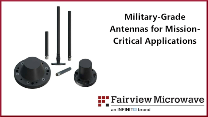 Fairview Microwave Expands its Line of Military-Grade Antennas for ...