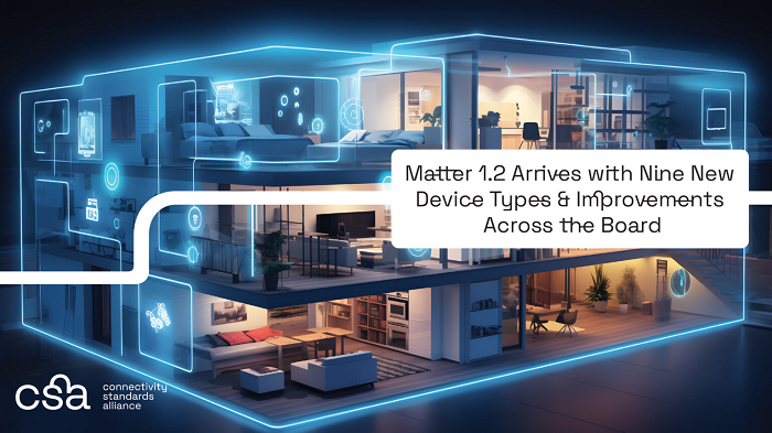 Connectivity Standard Alliance Unveils Matter Version 1.2 with Improved ...