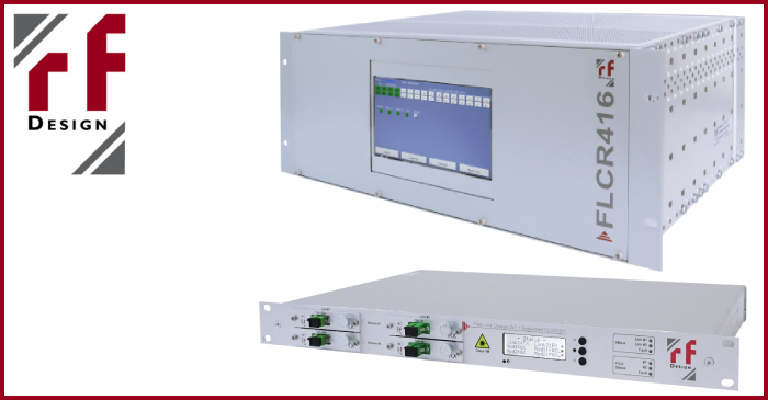 1:1 Redundant RF-over-Fiber System Transmits up to 16 RF Signals over a ...