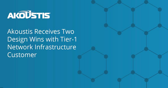 Akoustis Receives Two New XBAW Filter Design Wins from a Tier-1 Network ...