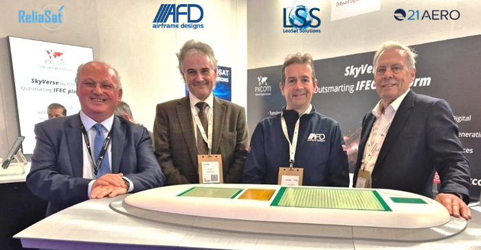 ReliaSat, Airframe Designs, and LeoSat Unveil Next-Gen Satellite ...